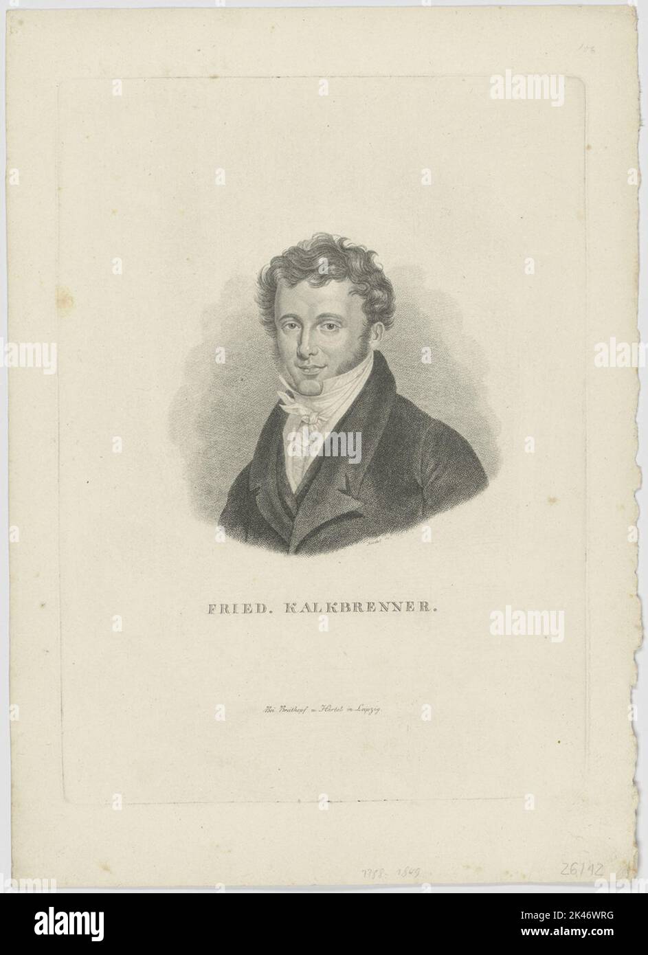 Portrait of Fried. Limestone Stock Photo - Alamy