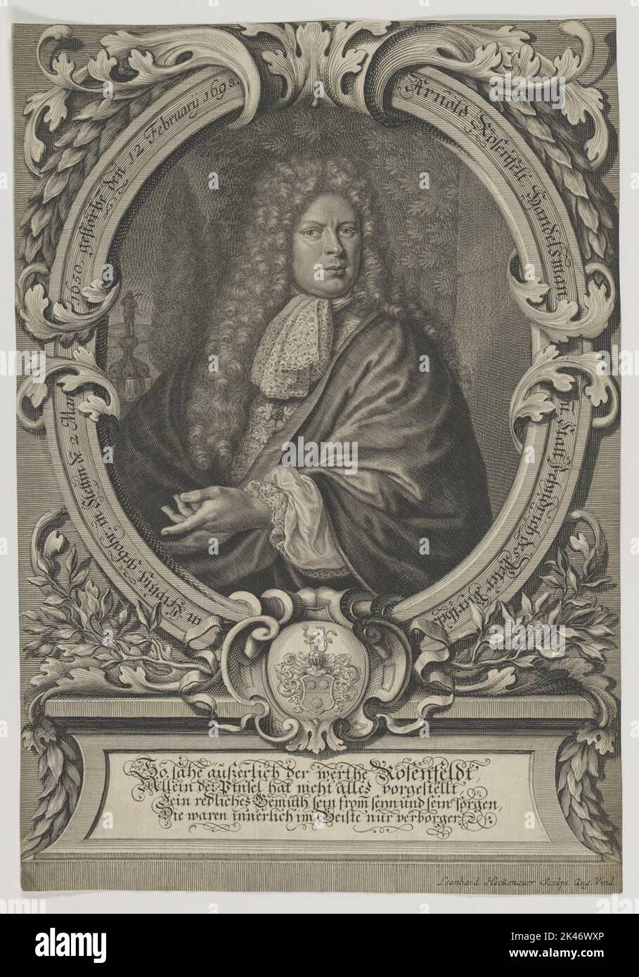 Portrait of Arnold Rosenfelt Stock Photo - Alamy