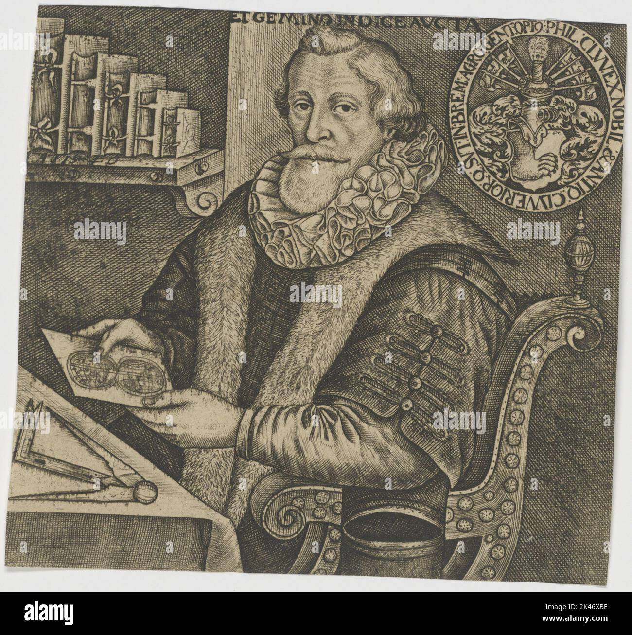 Portrait of the Phil. CLVV Stock Photo - Alamy