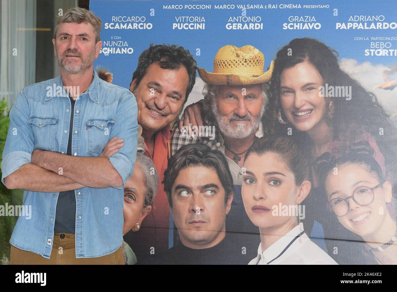 Rome, Italy. 30th Sep, 2022. Umberto Carteni (director) attends the ...