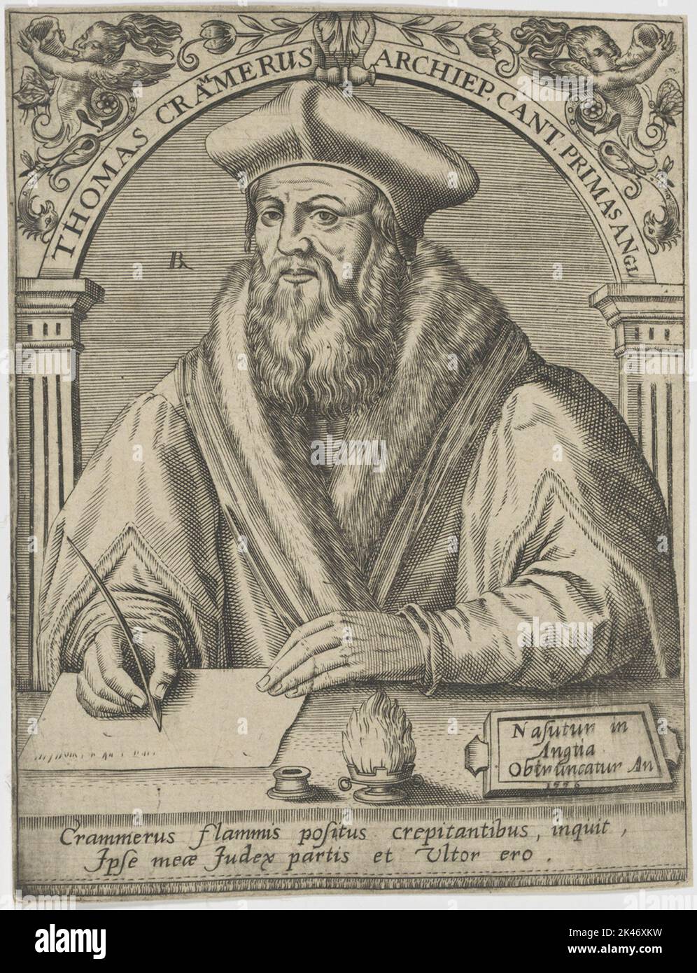 Portrait of Thomas Crammerus Stock Photo - Alamy