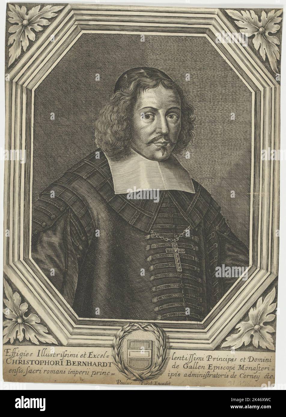Portrait of Christophorus Bernhardt Stock Photo - Alamy