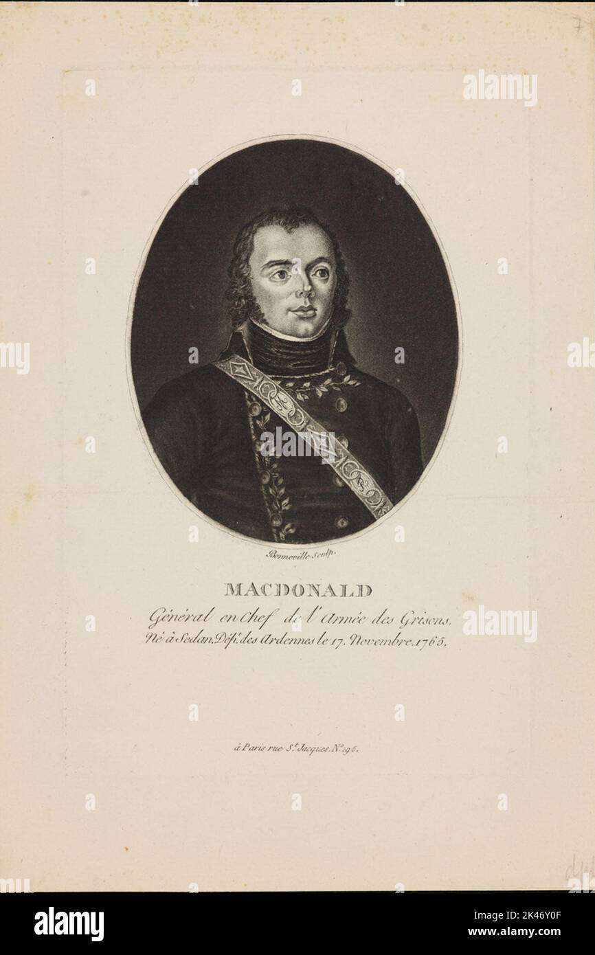 Portrait of the MacDonald Stock Photo - Alamy