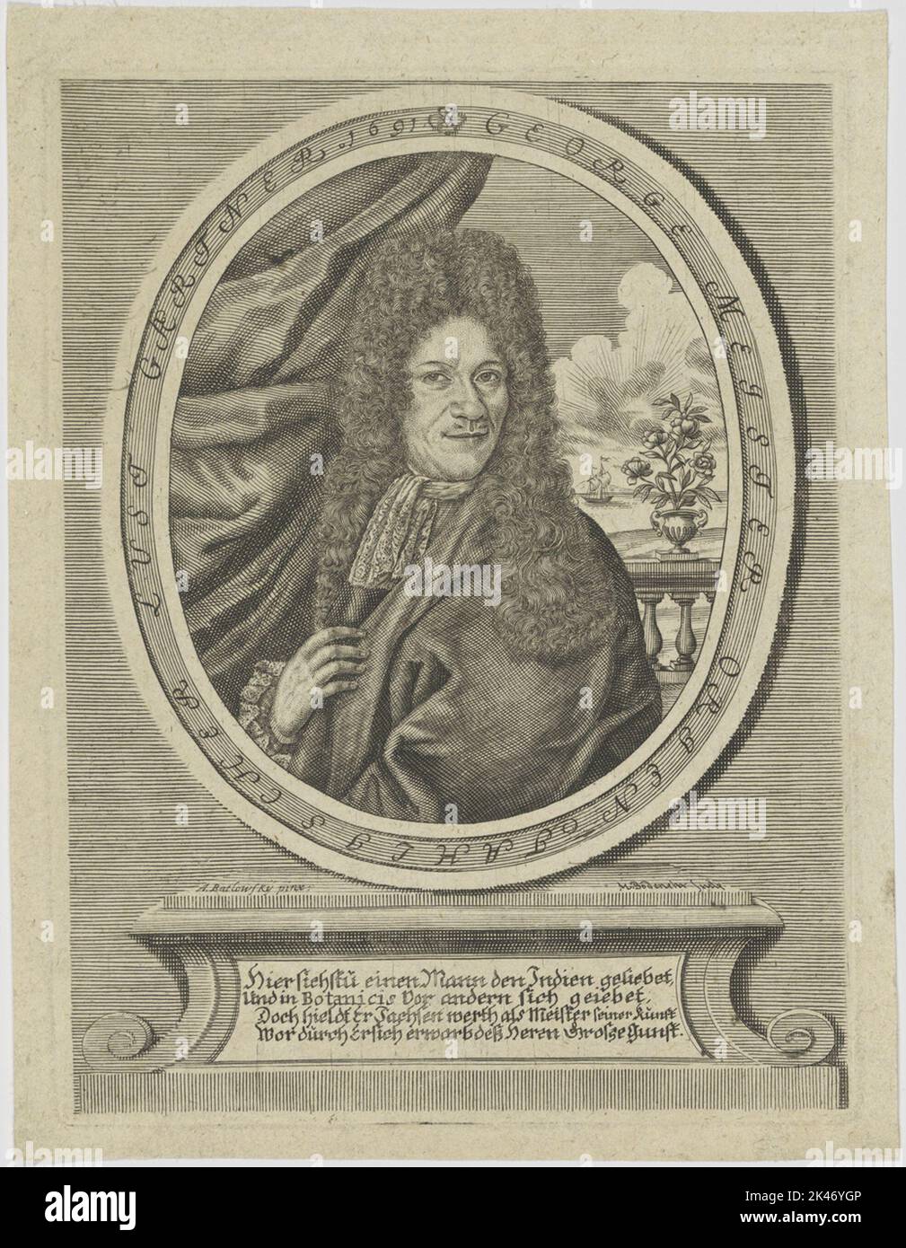 Portrait of the George Meister Stock Photo - Alamy