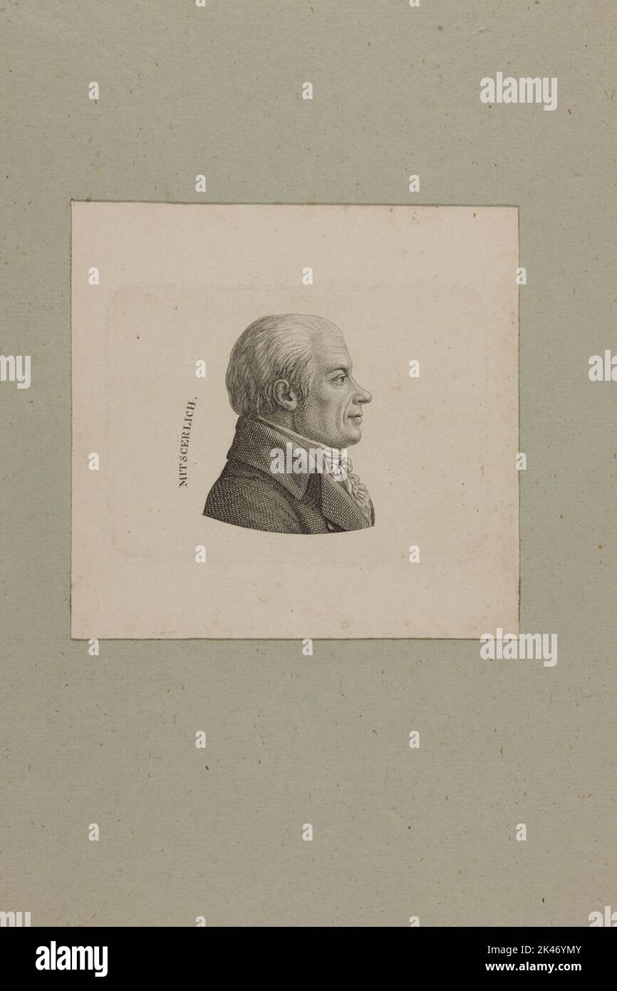 Portrait of the Mitscherlich Stock Photo - Alamy