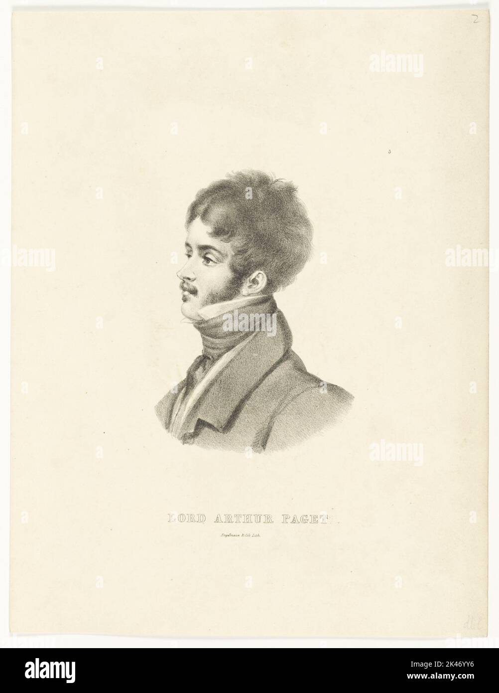 Portrait of Arthur Paget Stock Photo - Alamy