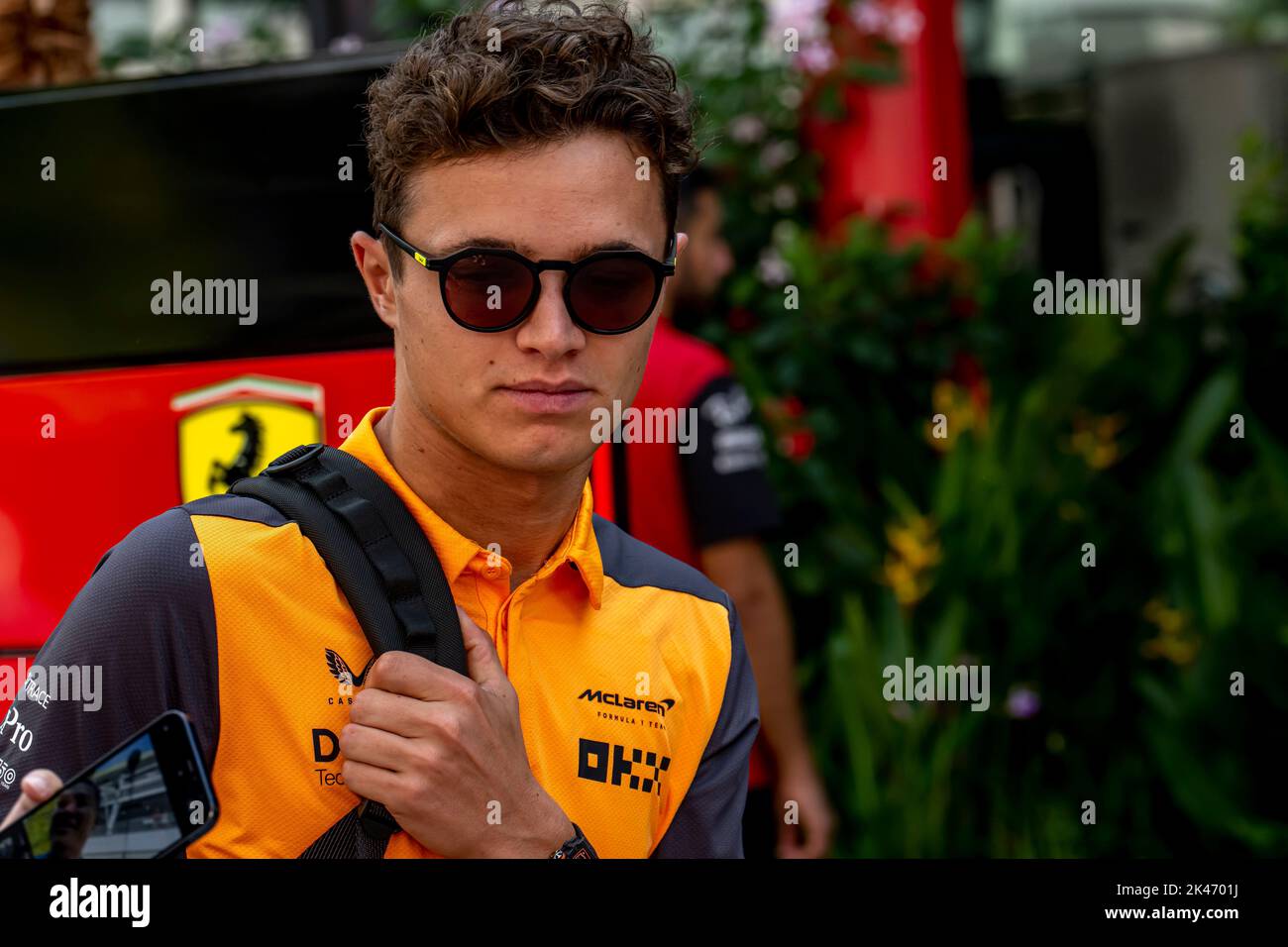 Marina Bay, Singapore, 30th Sep 2022, Lando Norris, from the United ...