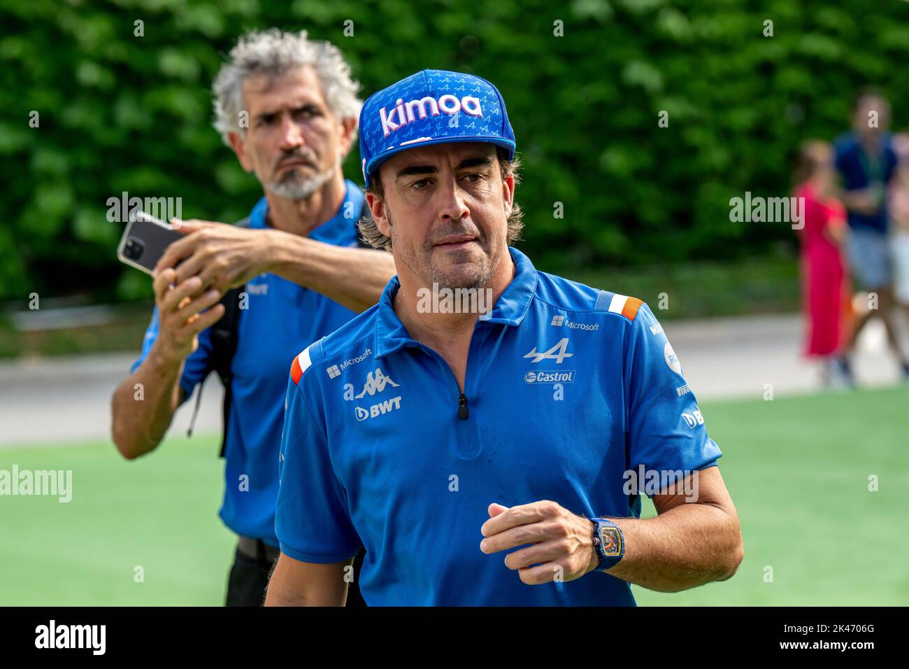 Marina Bay, Singapore, 30th Sep 2022, Fernando Alonso, from Spain ...