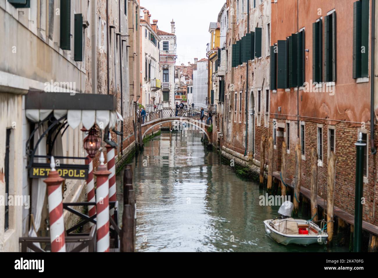 A canal in Venice, Italy Stock Photo - Alamy