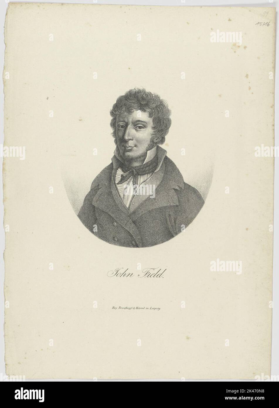 Portrait of John Field Stock Photo - Alamy