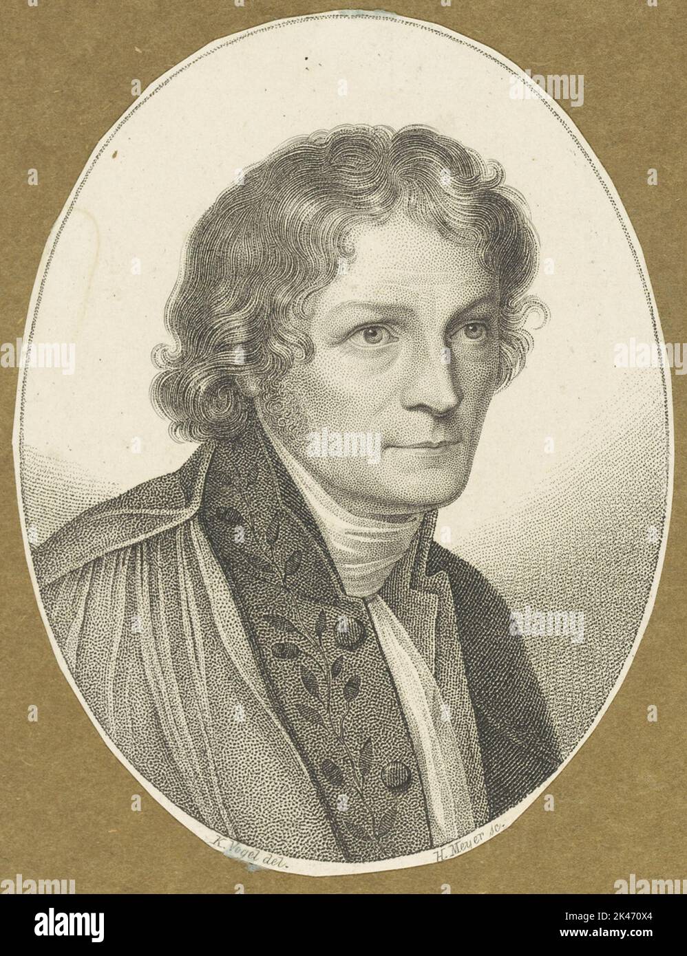 Portrait of the Bertel Thorwaldsen Stock Photo - Alamy