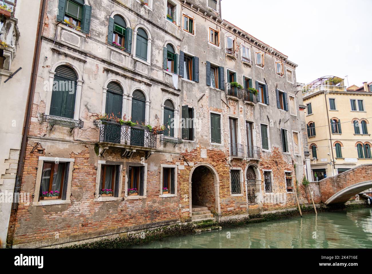 A canal in Venice, Italy Stock Photo - Alamy