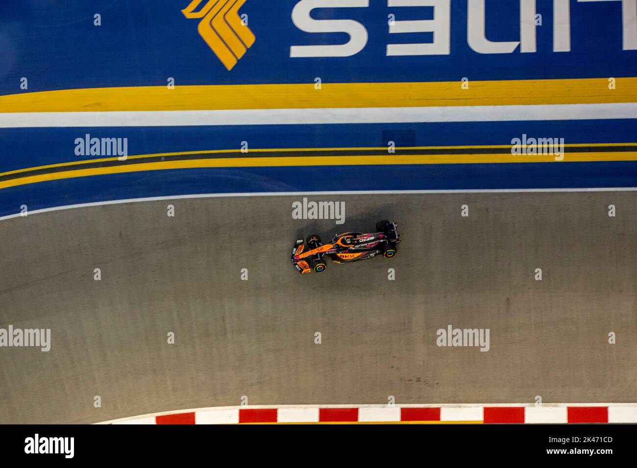 Marina Bay, Singapore, 30th Sep 2022, Daniel Ricciardo, from Australia ...