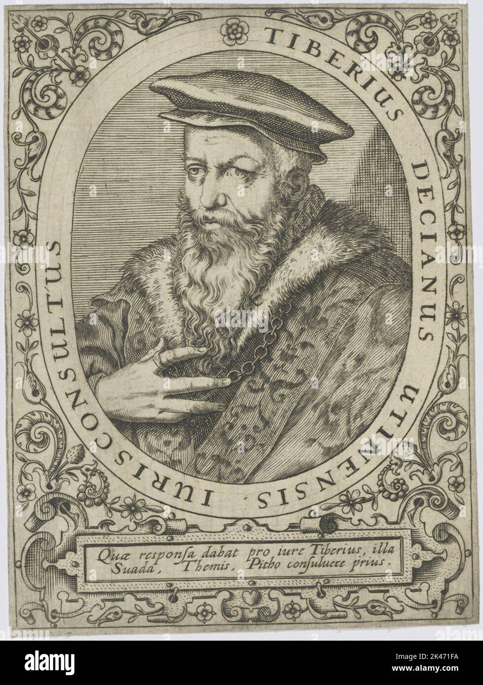 Bildnis des Tiberius Decianus Stock Photo - Alamy