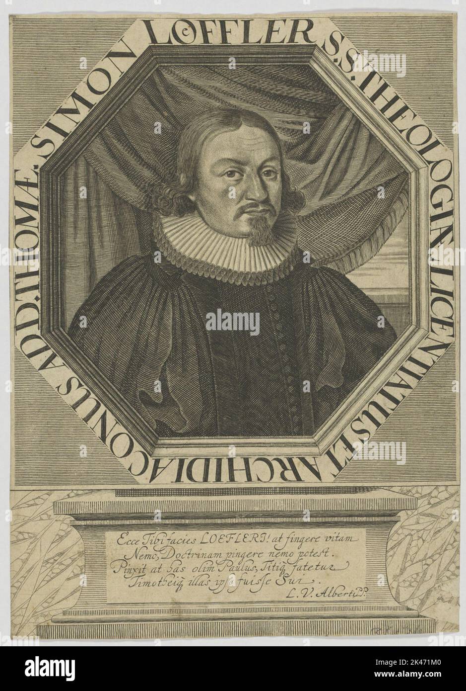 Portrait of the Simon Löffler Stock Photo - Alamy
