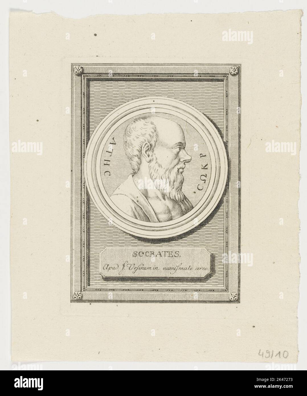 Portrait of the Socrates Stock Photo - Alamy