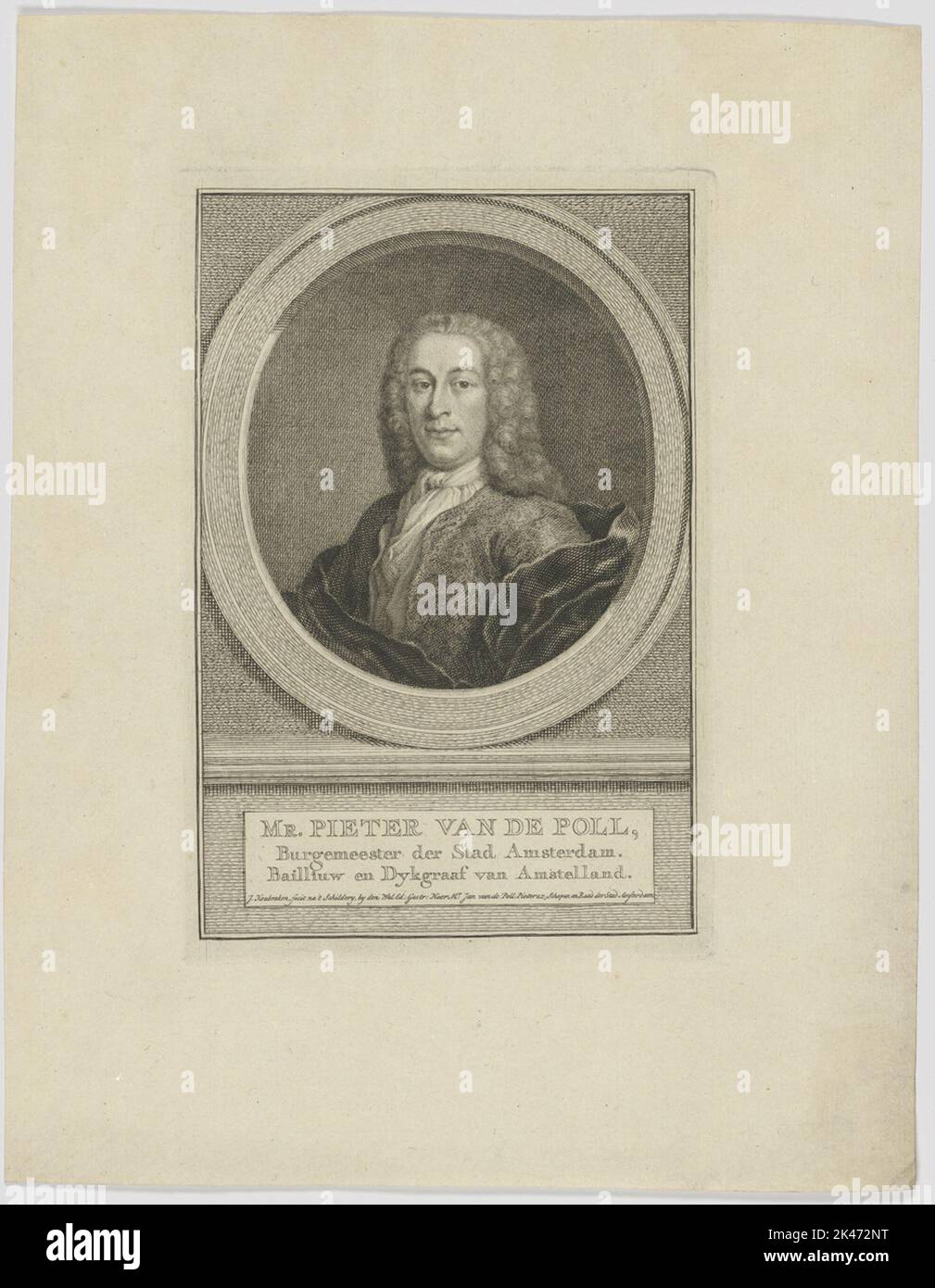 Portrait of the Pieter van de Poll Stock Photo - Alamy