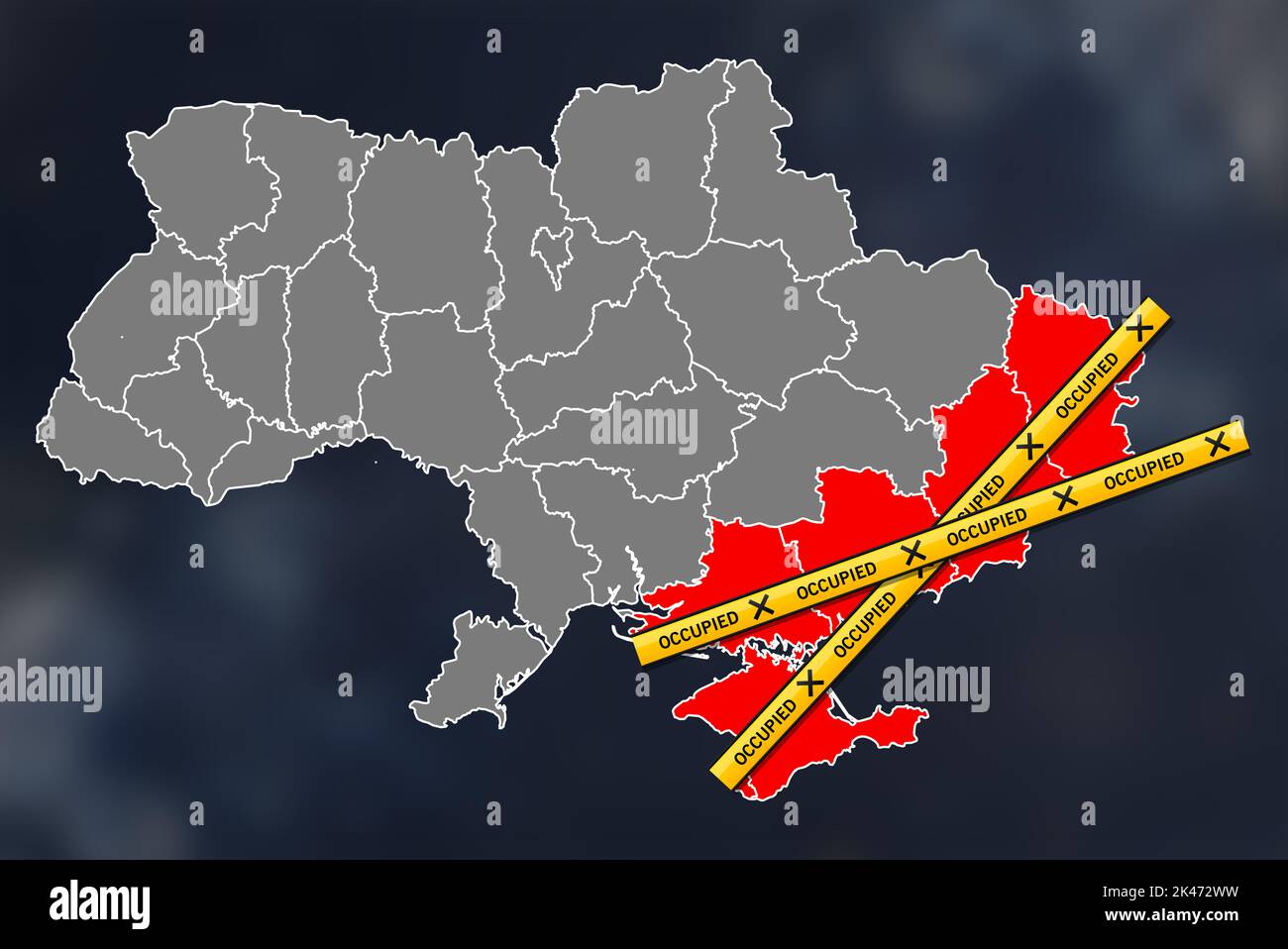 Russian-occupied regions of Ukraine, occupied regions of Ukraine ...