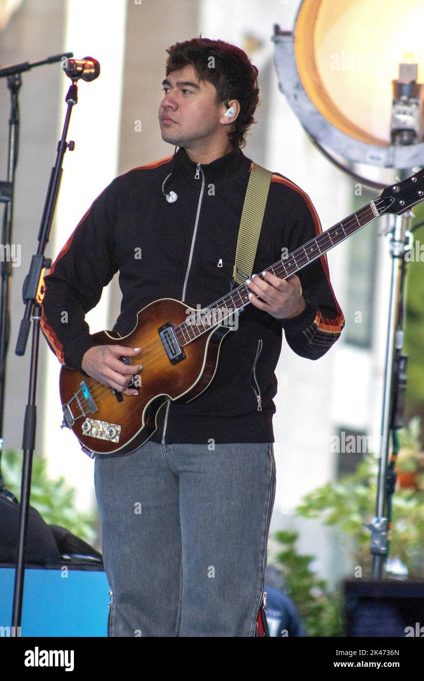 Calum Hood Playing Acoustic Guitar