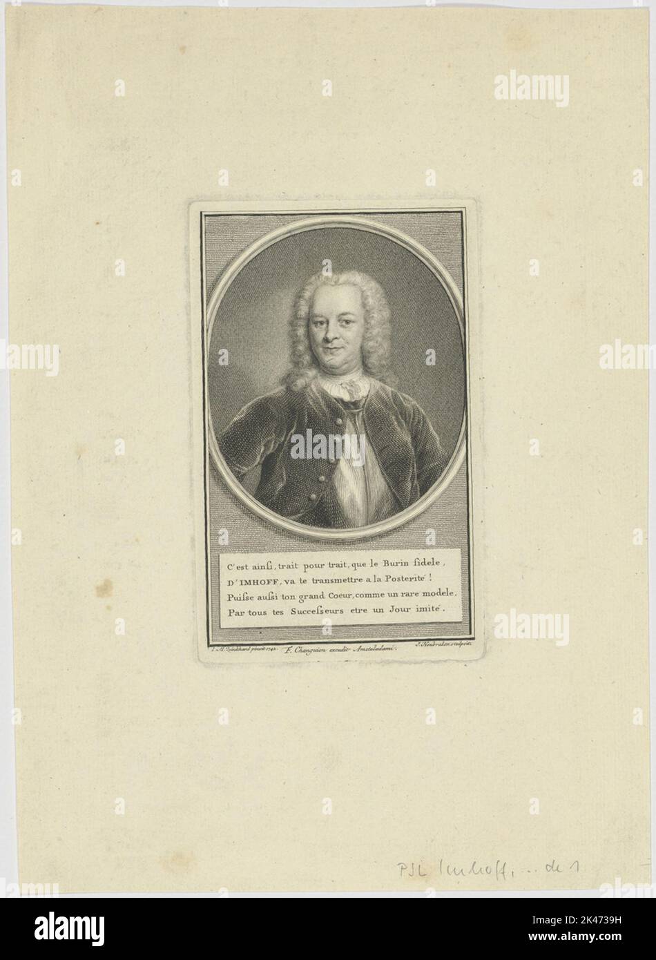 Portrait of the d'Inhoff Stock Photo - Alamy