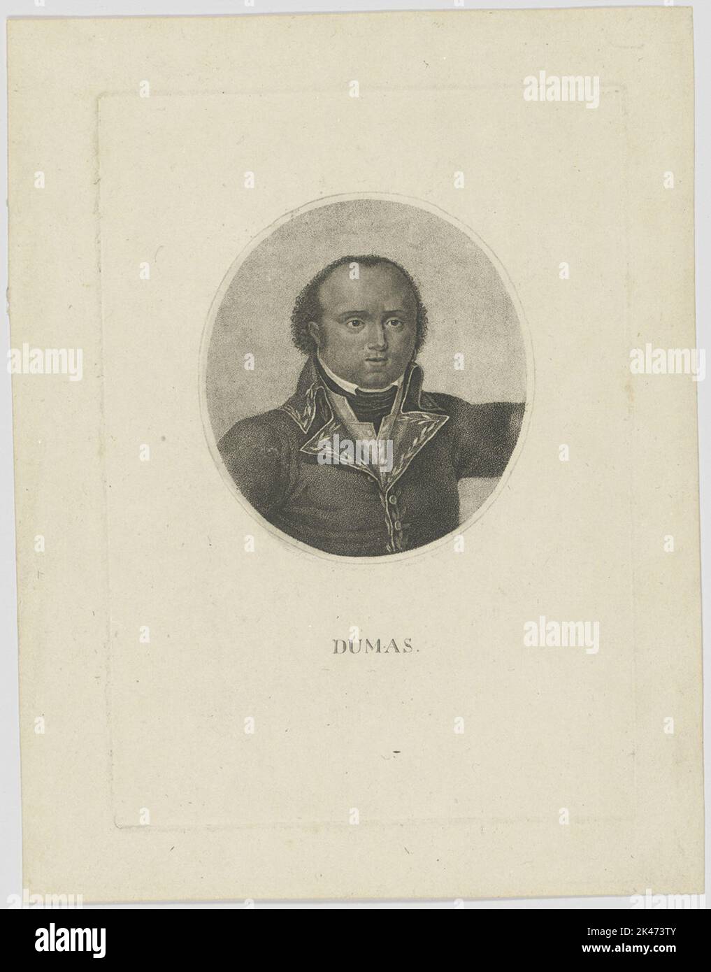 Portrait of the Dumas Stock Photo - Alamy