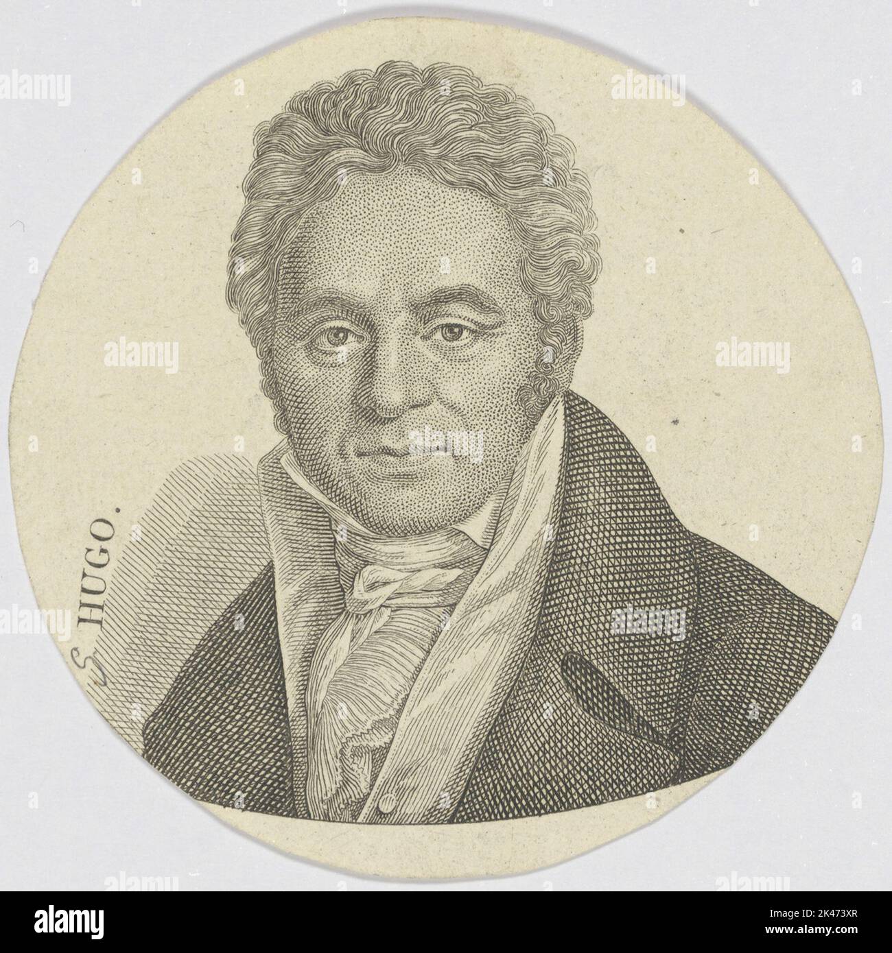 Portrait of G. Hugo Stock Photo - Alamy