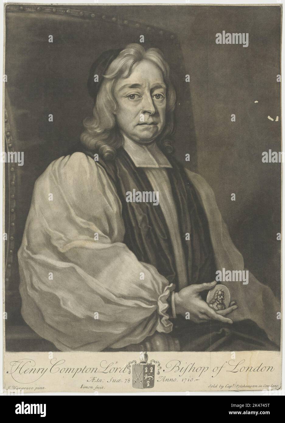 Portrait of the Henry Compton Stock Photo - Alamy