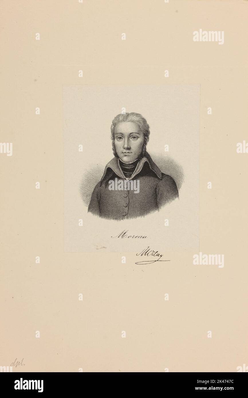 Portrait of the Moreau Stock Photo - Alamy