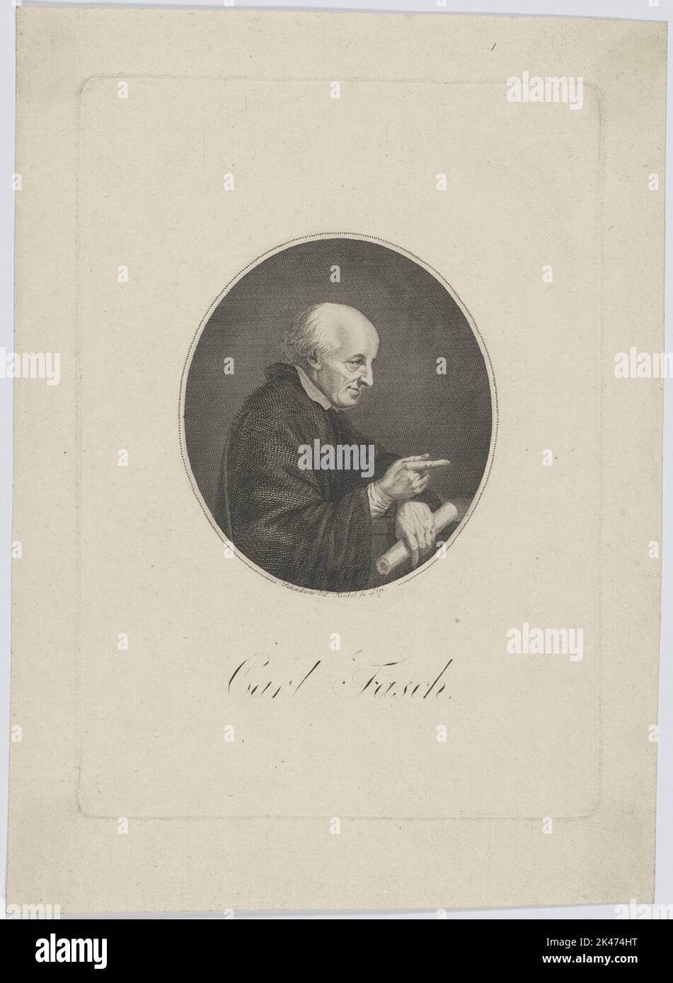 Portrait of Carl Fasch Stock Photo - Alamy