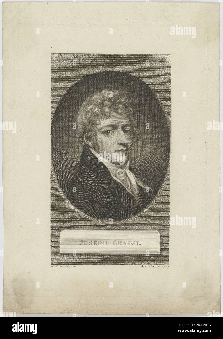 Portrait of Joseph Grassi Stock Photo - Alamy