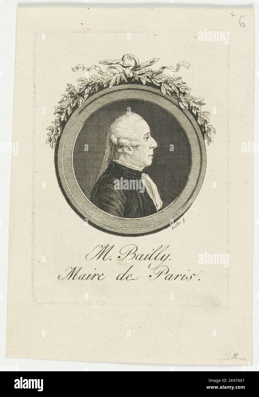 Portrait of M. Bailly Stock Photo - Alamy