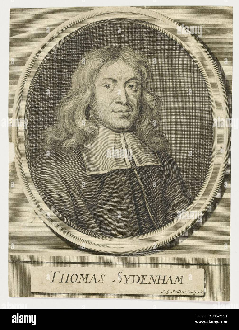 Portrait of Thomas Sydenham Stock Photo - Alamy