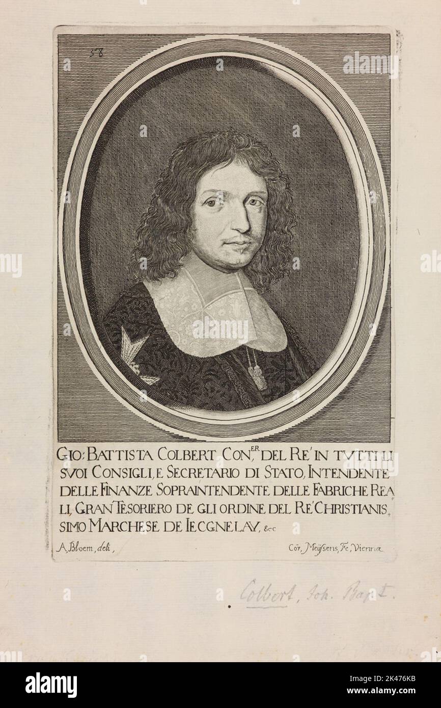 Jean baptiste colbert (1619 1683) hi-res stock photography and images ...