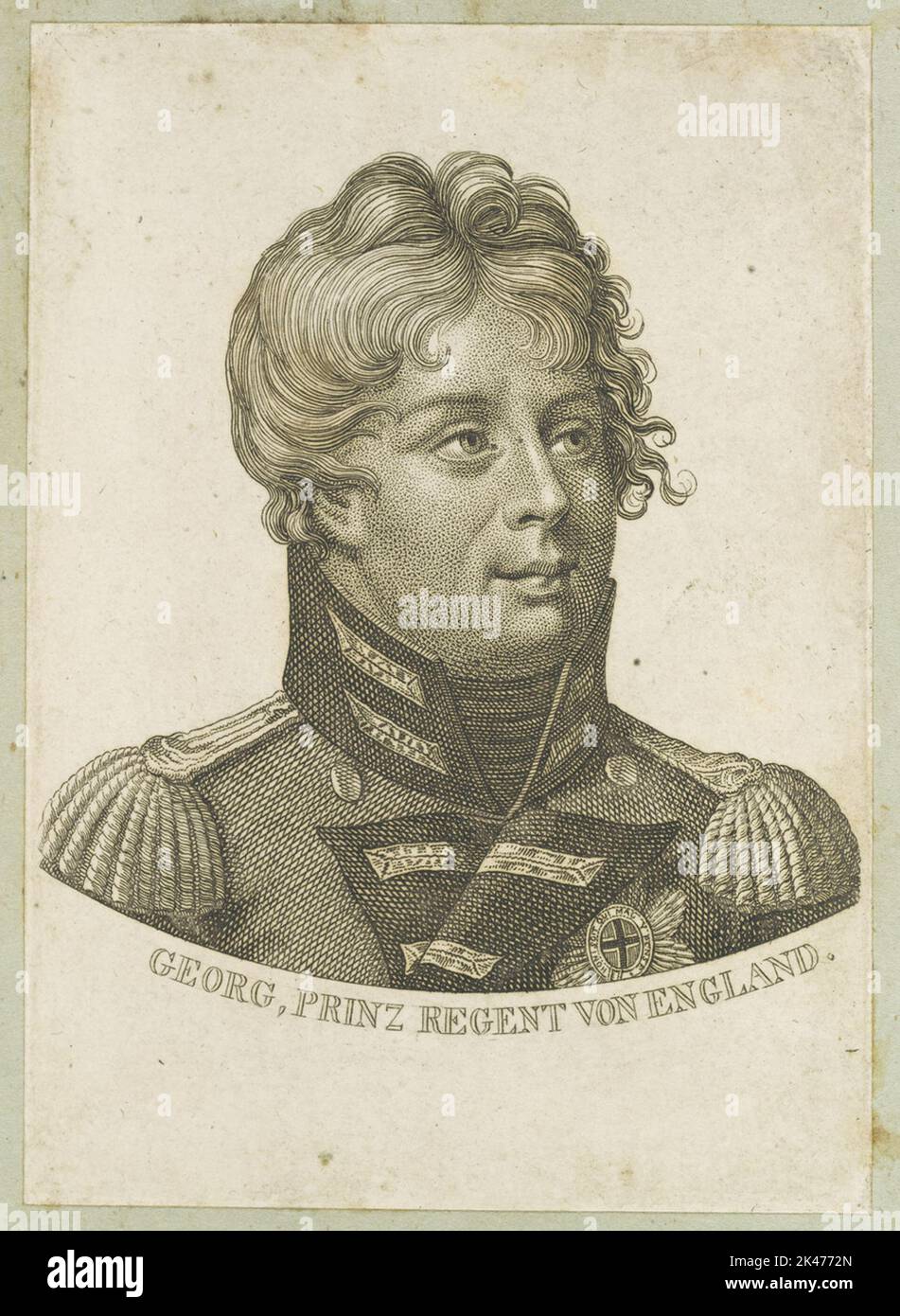 Prince regent of england hi-res stock photography and images - Alamy