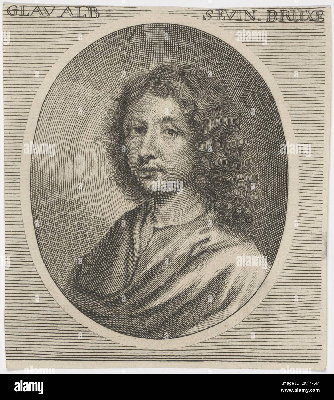 Portrait of the Glav Alb. Sevin (Claude Albert Sevin Stock Photo - Alamy