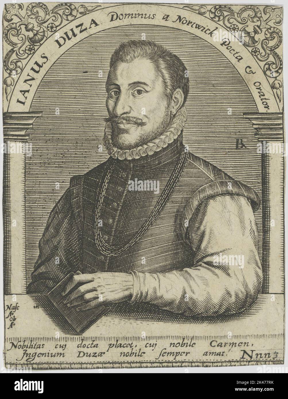 Portrait of Ianus Duza Stock Photo - Alamy