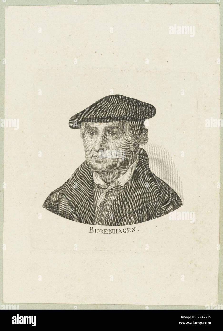 Portrait of the Bugenhagen Stock Photo - Alamy