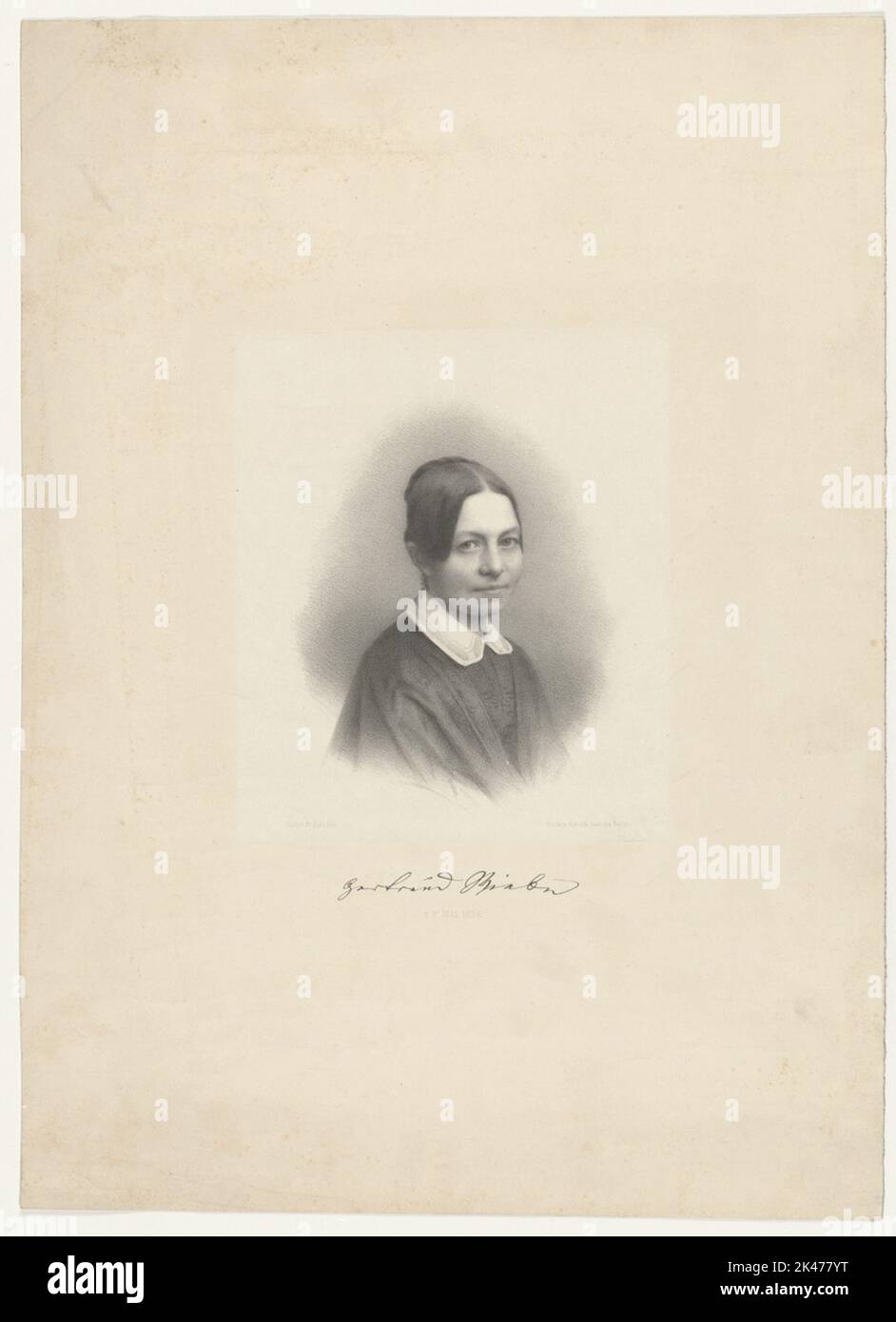 Portrait of an unknown Stock Photo - Alamy