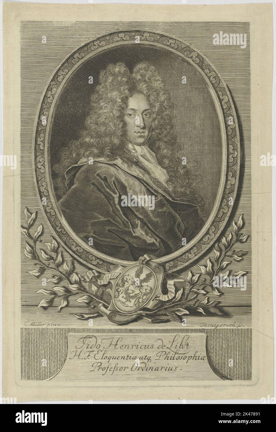 Portrait of Tido Henricus de Liht Stock Photo - Alamy