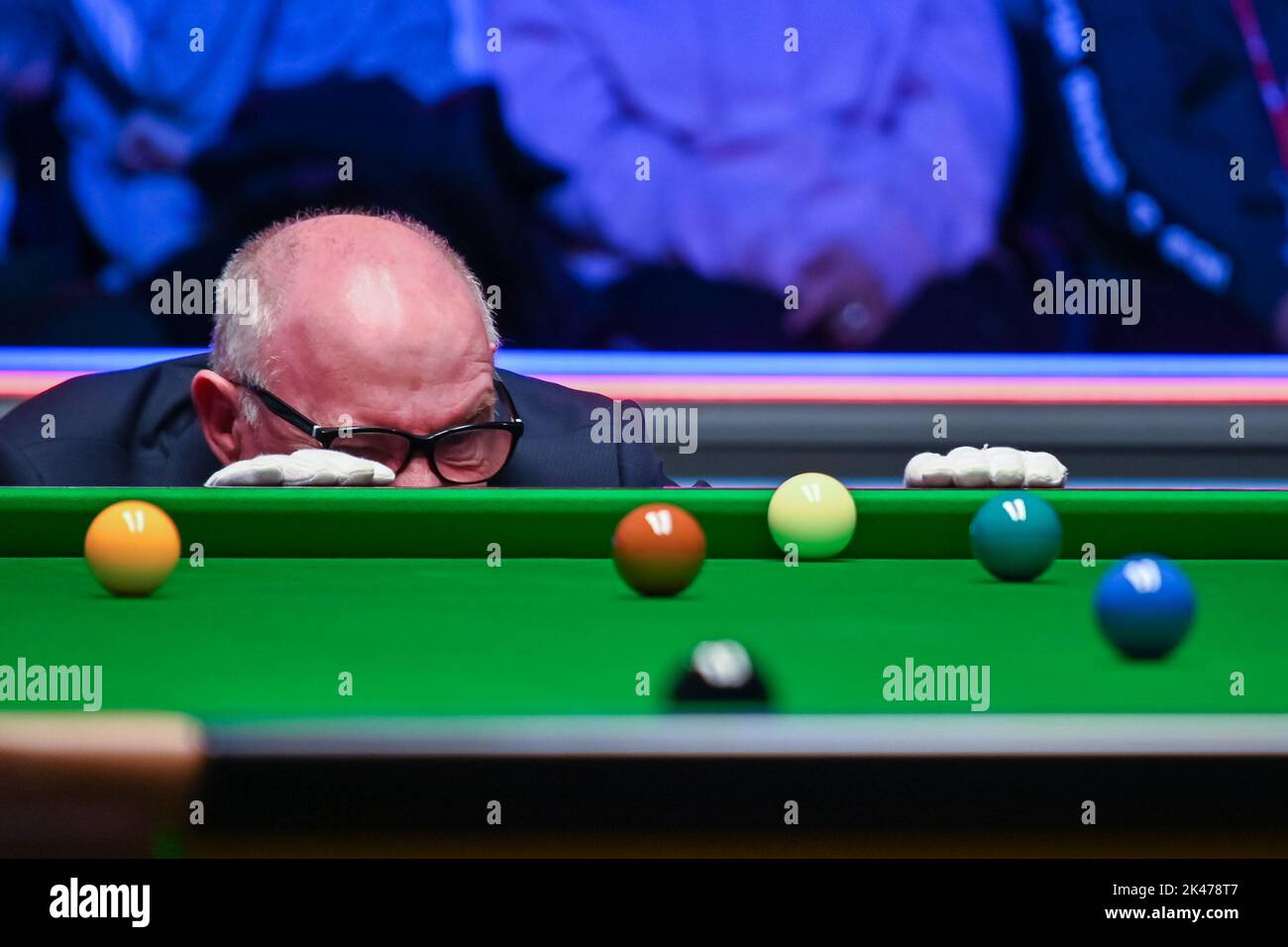 September 29, 2022: During the Cazoo British Snooker Open 2022 (Credit ...