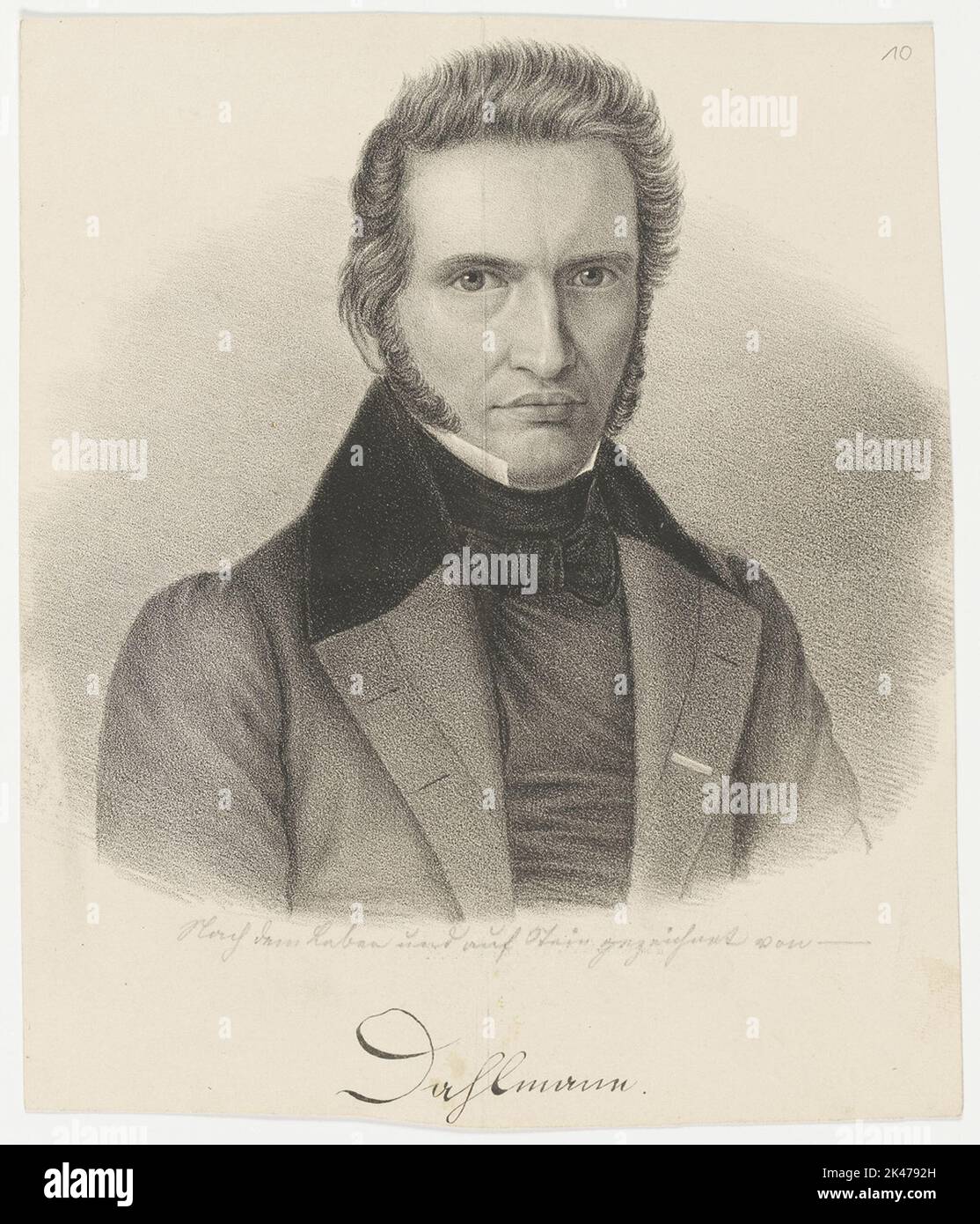 Portrait of the Dahlmann Stock Photo - Alamy