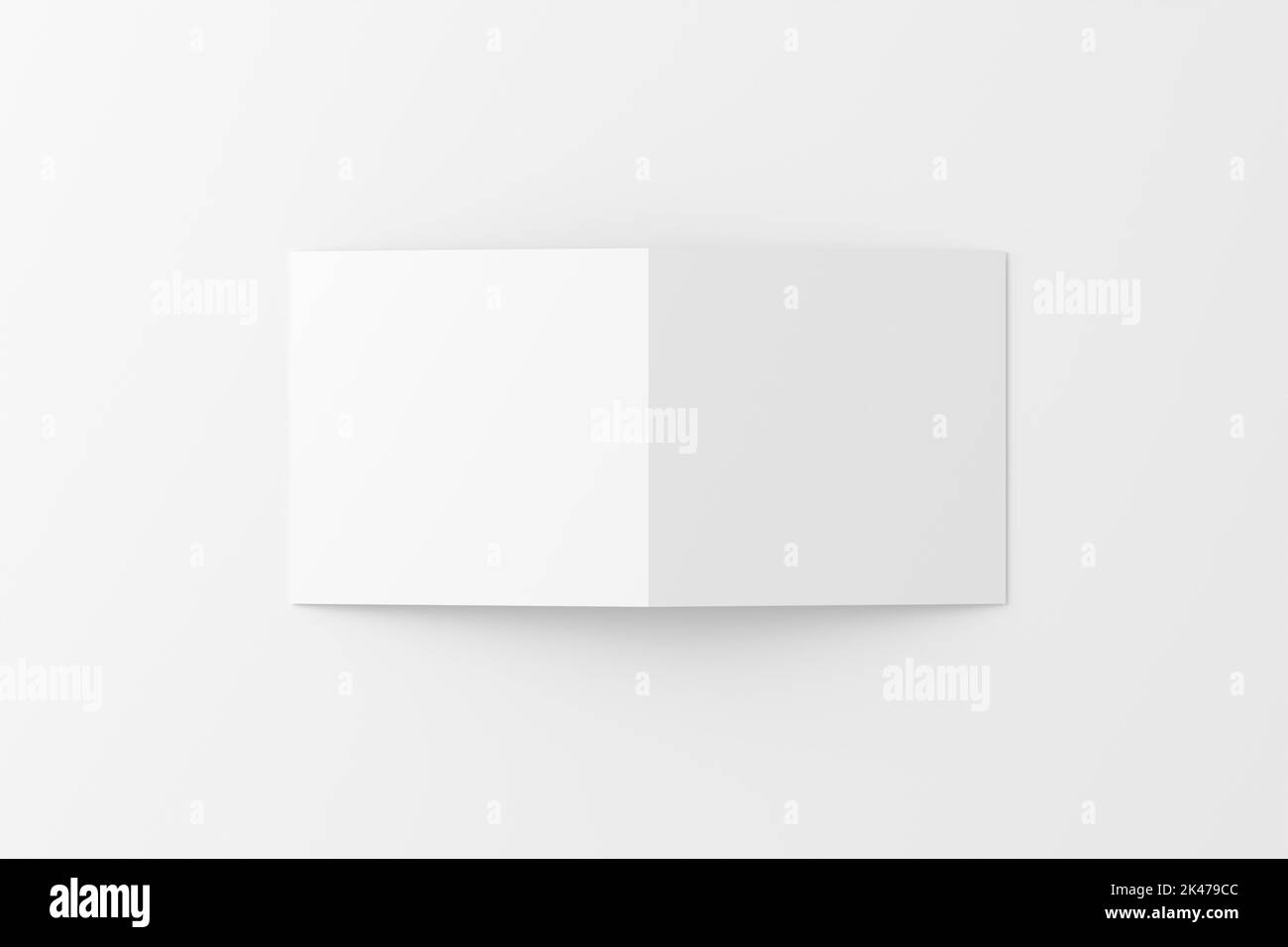 Square Folded Invitation Card With Envelope White Blank 3D Rendering ... Square Folded Invitation Card With Envelope White Blank 3D Rendering ...