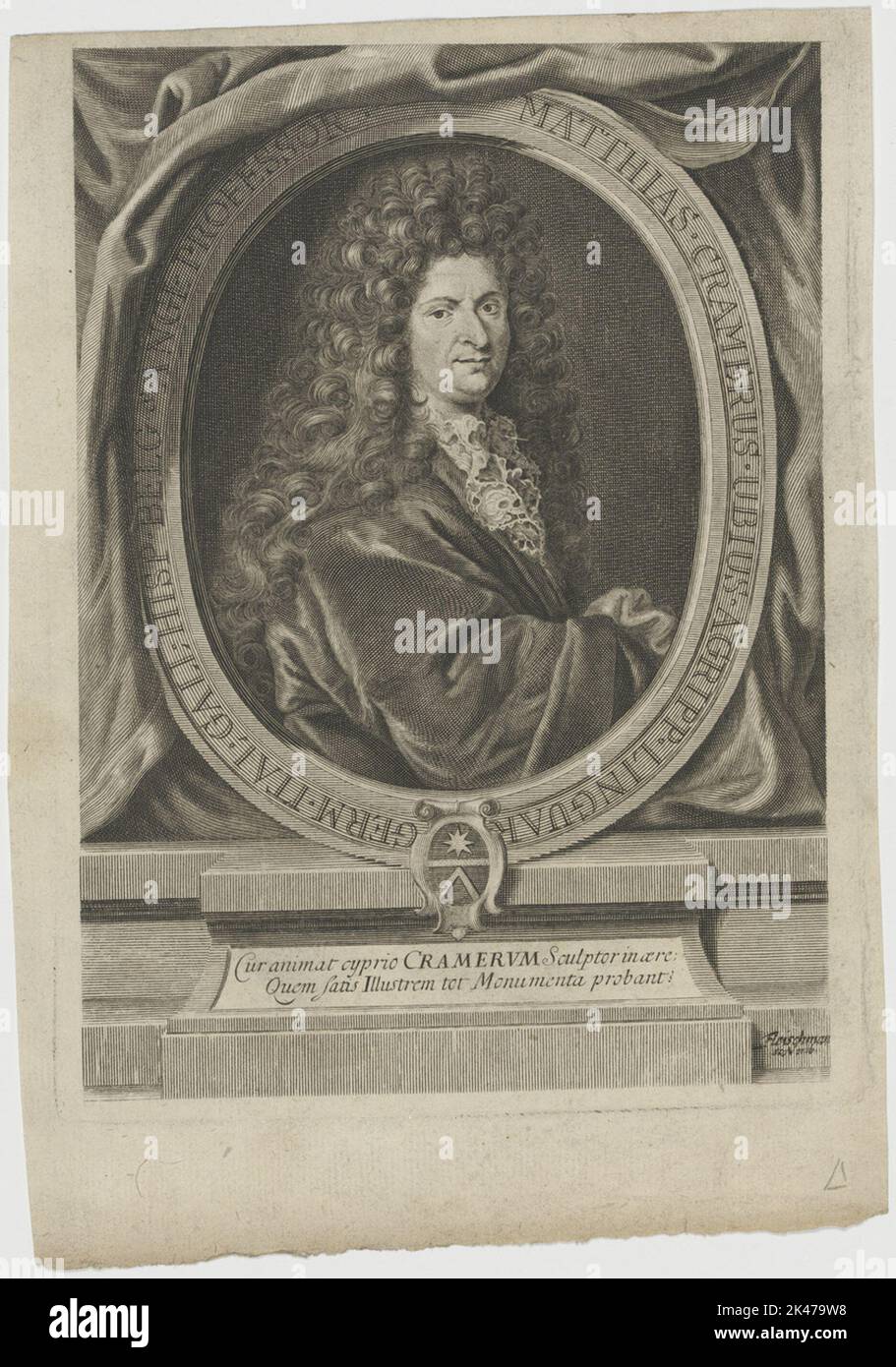 Portrait of Matthias Cramerus Stock Photo - Alamy