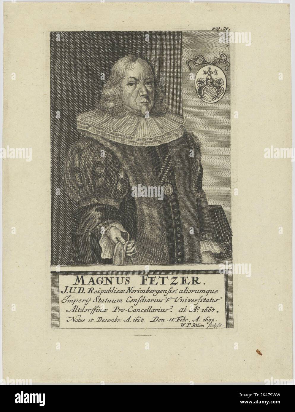 Portrait of the Magnus Fetzer Stock Photo - Alamy