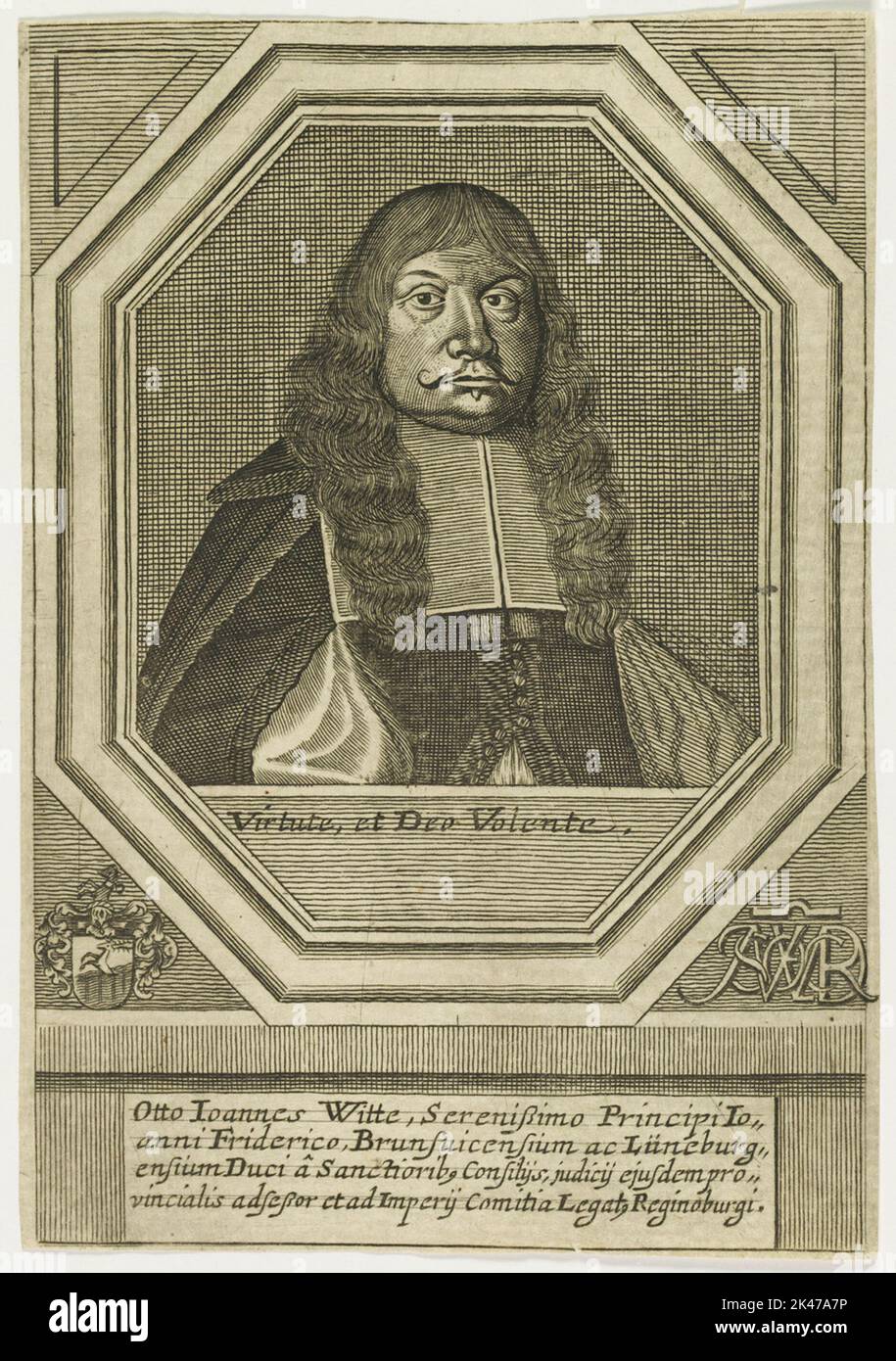 Portrait of Otto Ioannes Witte Stock Photo - Alamy