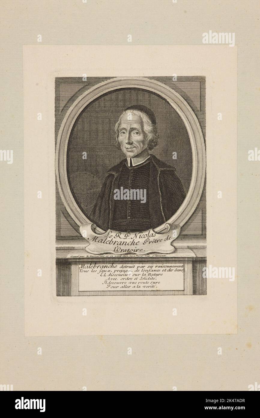 Nicolas malebranche hi-res stock photography and images - Alamy