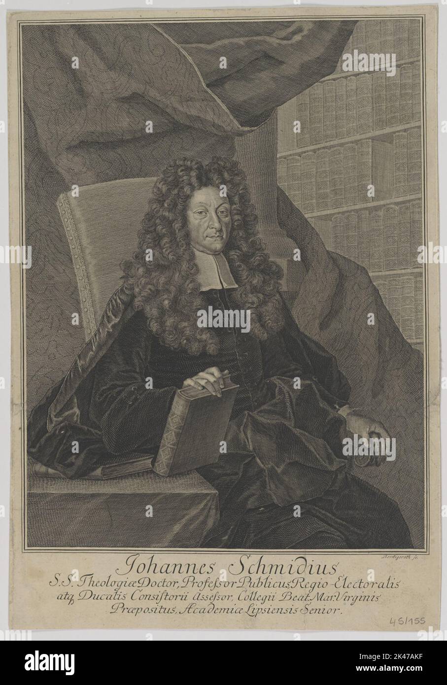 Portrait of John Schmidius Stock Photo - Alamy