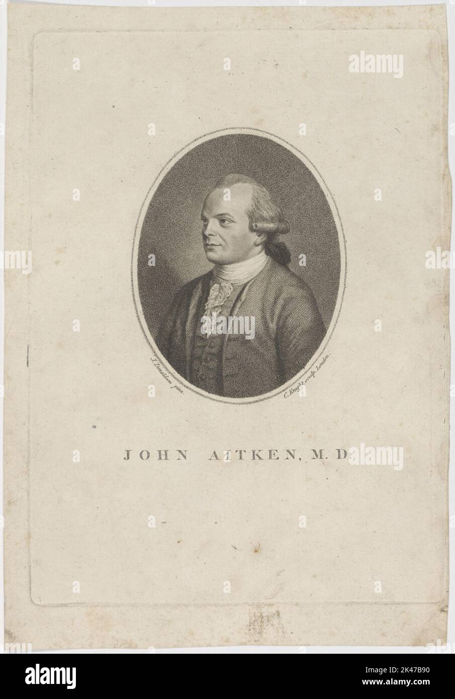 Portrait of John Aitken Stock Photo - Alamy