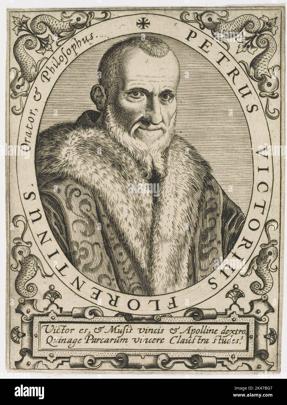 Bildnis des Peter Victor Stock Photo - Alamy