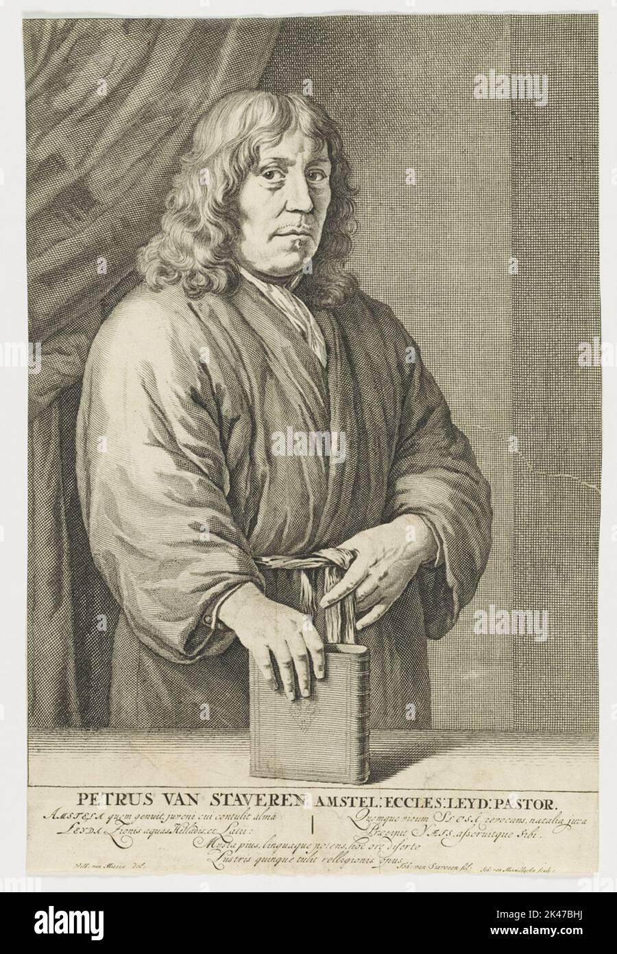 Portrait of Petrus van Staveren Stock Photo - Alamy